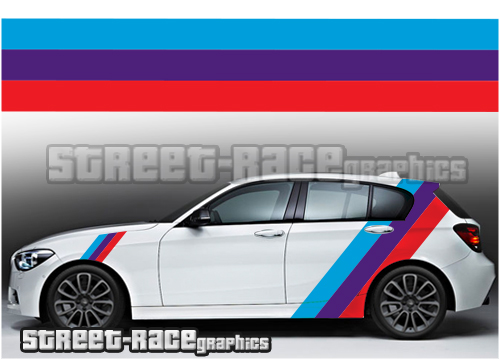 BMW racing stripes 010