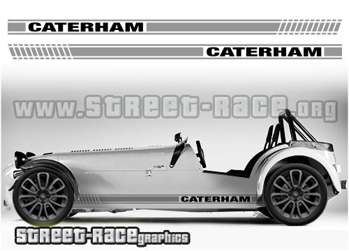 Caterham side stripes 001