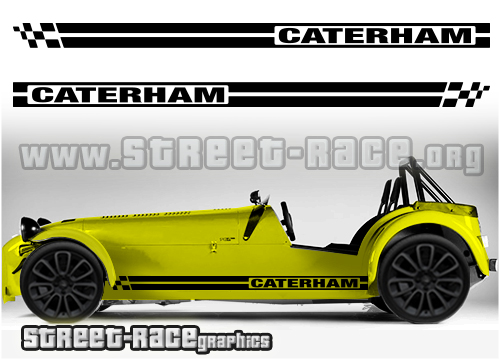 Caterham side stripes 002