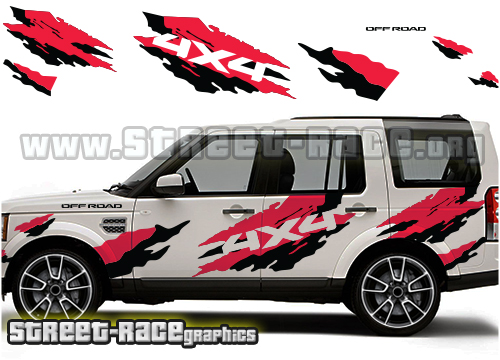 Land Rover Discovery stickers