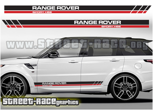 Land Rover stickers, decals, graphics: Defender, Range Rover and Discovery