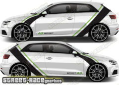 Audi A3 rally graphics 002