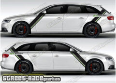 Audi A4 rally decals - Street Race Graphics