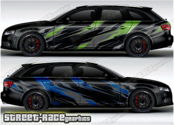 Audi A4 rally graphics - Street Race Graphics