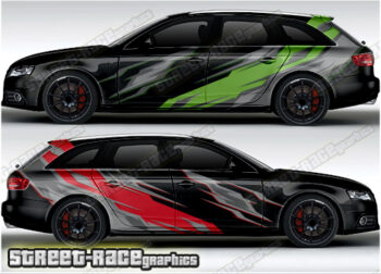 Audi A4 rally graphics