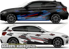 BMW 1 SERIES Rally stickers - Street Race Graphics