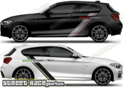 BMW 1 SERIES Rally stickers - Street Race Graphics