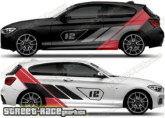 BMW 1 SERIES Rally stickers - Street Race Graphics