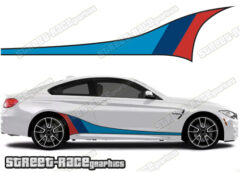 BMW 3 SERIES German flag stickers - Street Race Graphics