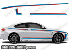 BMW racing stripes - Street Race Graphics