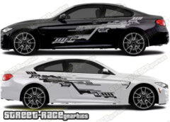 BMW 3 SERIES Rally decals - Street Race Graphics