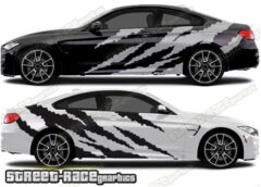 BMW 3 SERIES Rally decals - Street Race Graphics