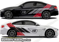 BMW 3 SERIES Rally decals - Street Race Graphics