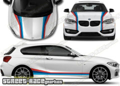 BMW full M-POWER decals - Street Race Graphics
