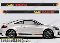 Audi TT racing stripes - Street Race Graphics