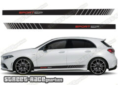 Mercedes A and B class stickers - Street Race Graphics