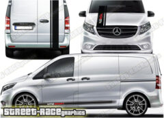Mercedes Vito stickers - FRONT / REAR / SIDES - Street Race Graphics
