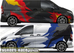 Mercedes Vito large side stickers - Street Race Graphics