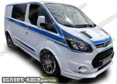Ford Transit Custom M-SPORT decals MS-RT :: Street Race Graphics
