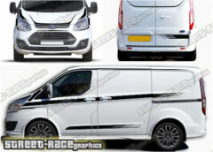 Ford Transit Custom M-SPORT decals MS-RT :: Street Race Graphics
