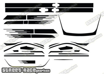 Ford Transit Custom M-SPORT decals MS-RT :: Street Race Graphics