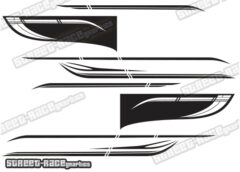 Mercedes Sprinter camper van stickers - Street Race Graphics