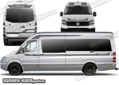 VW Crafter camper van stickers - Street Race Graphics