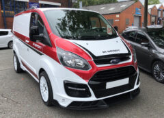 Ford Transit Custom M-SPORT / MS-RT replica graphics - Street Race Graphics