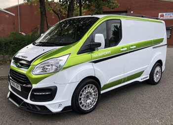 Ford Transit Custom M-SPORT / MS-RT replica graphics - Street Race Graphics