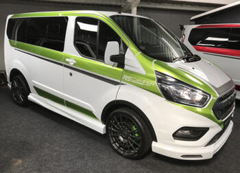 Ford Transit Custom M-SPORT / MS-RT replica graphics - Street Race Graphics