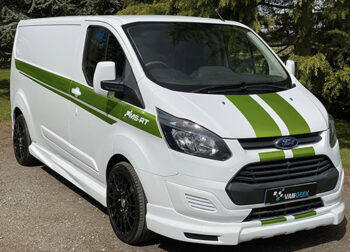 Ford Transit Custom M-SPORT / MS-RT replica graphics - Street Race Graphics