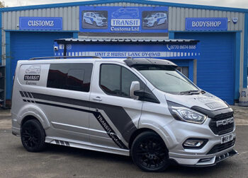 Ford Transit Custom M-SPORT / MS-RT replica graphics - Street Race Graphics