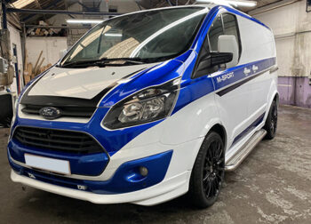 Ford Transit Custom M-SPORT / MS-RT replica graphics - Street Race Graphics