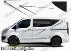 Ford Transit Custom Side Decals UK & Europe