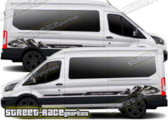 Ford Transit camper van stickers - Street Race Graphics
