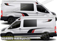 Ford Transit camper van stickers - Street Race Graphics