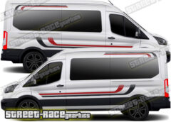 Ford Transit camper van stickers - Street Race Graphics