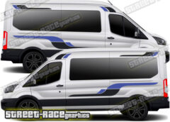 Ford Transit camper van stickers - Street Race Graphics