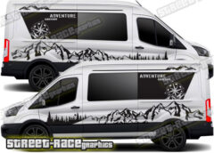 Ford Transitcamper van stickers - Street Race Graphics