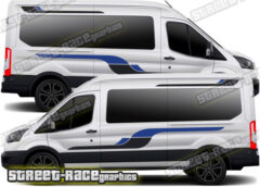 Ford Transit camper van stickers - Street Race Graphics