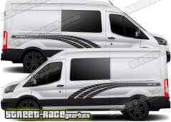 Ford Transit camper van stickers - Street Race Graphics