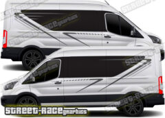 Ford Transit campervan stickers - Street Race Graphics