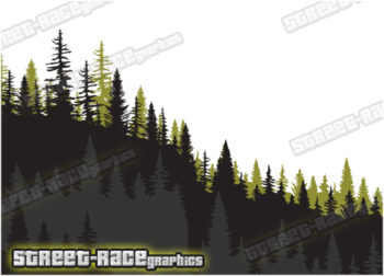 Motorhome stickers 051 - FOREST EDITION - Street Race Graphics