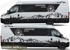 Iveco Daily camper van stickers, decals