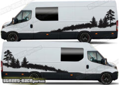 Iveco Daily camper van stickers, decals
