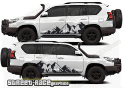 Toyota Land Cruiser 200 & 300 series 022 - Mountain graphics - Street ...
