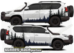 Toyota Land Cruiser 200 & 300 series 024 - Forest overland graphics ...