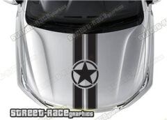 Nissan 4x4 bonnet / hood graphics 011 - Street Race Graphics