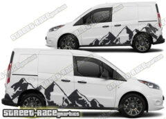 Ford Transit Connect Rally 021 - Street Race Graphics