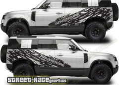 Land Rover Defender 110 012 - Adventure overland graphics - Street Race ...